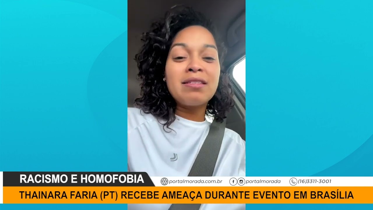 Thainara Faria (PT), vereadora e deputada estadual eleita, recebe ...